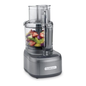 Cuisinart FP-11GMFR Food Processor, Gunmetal (Renewed)