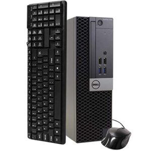 dell optiplex 7040 small form business desktop computer (intel core i5-6500 3.2ghz,8gb ddr3 ram,256g ssd,dvd-rom, display port, hdmi, usb 3.0, windows 10 pro 64-bit) (renewed)']