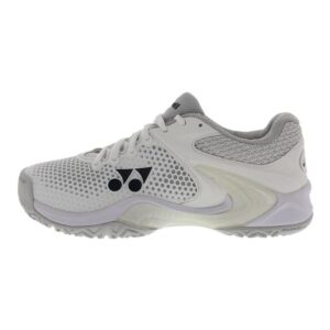 YONEX Eclipsion 2 White-Silver Womens Tennis Shoes - 5.5 / White/Silver/B Medium