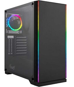 centaurus warlock 2 intel i7-12700k 12-core 4.7ghz tb, 32gb ram, radeon rx 7800 xt, 1tb nvme ssd, liquid cooled, windows 11 pro, tempered glass, rgb, wifi. 4k gaming professional pc