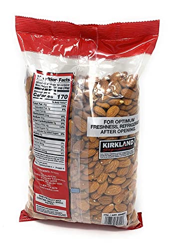 Kirkland Signature Nuts, Almonds, 48 Ounce