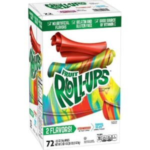 blastin' berry hot colors fruit roll-ups, 72 ct. sa