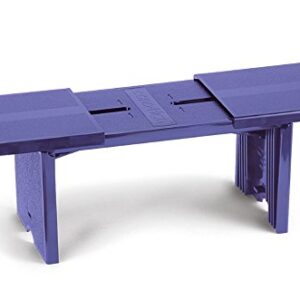 Innovative Compact Portable Footrest Purple - Made in USA