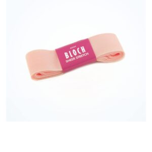 Bloch womens Minimalist,ballet Ballet Pointe Shoe Sheer Stretch Ribbon, Pink, One Size US