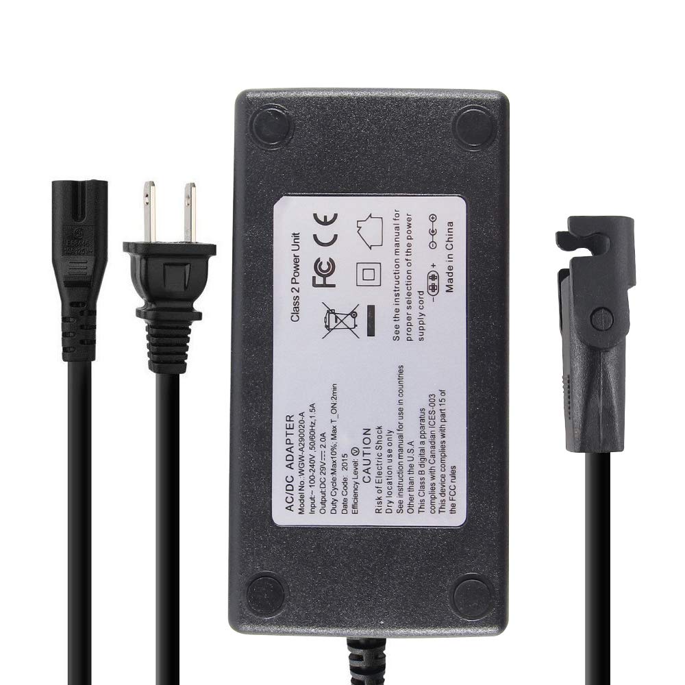 Abakoo New 29V 2A Adapter Charger for Lift Chair or Power Recliner OKIN, Limoss SP2-B SP2-A SP2-B1 SP2-A1 MC125,Tranquil Ease, AC/DC Switching Power Supply Transformer + polarized SPT2 Power Wall Cord