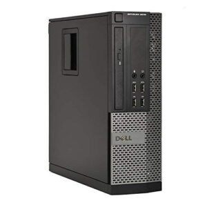 dell optiplex 9010 sff premium desktop computer (intel quad-core i5-3470 3.4ghz, 8gb ram, 240gb ssd, dvd, vga, displayport, wifi, windows 10 professional) (renewed) (9010 intel i5 hdmi)