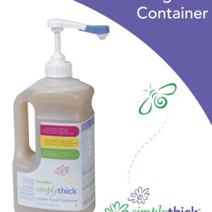 SimplyThick EasyMix | 302 Servings | Gel Thickener for those with Dysphagia & Swallowing Disorders | Won't Alter The Taste of Liquid | Easy to Prepare | Large 55 Fl Oz Bottle with Pump