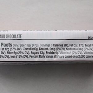 Trader Joe's Belgian Dark Chocolate Bars 3 Variety Pack - Total 9 Bars, 1.7 ounces