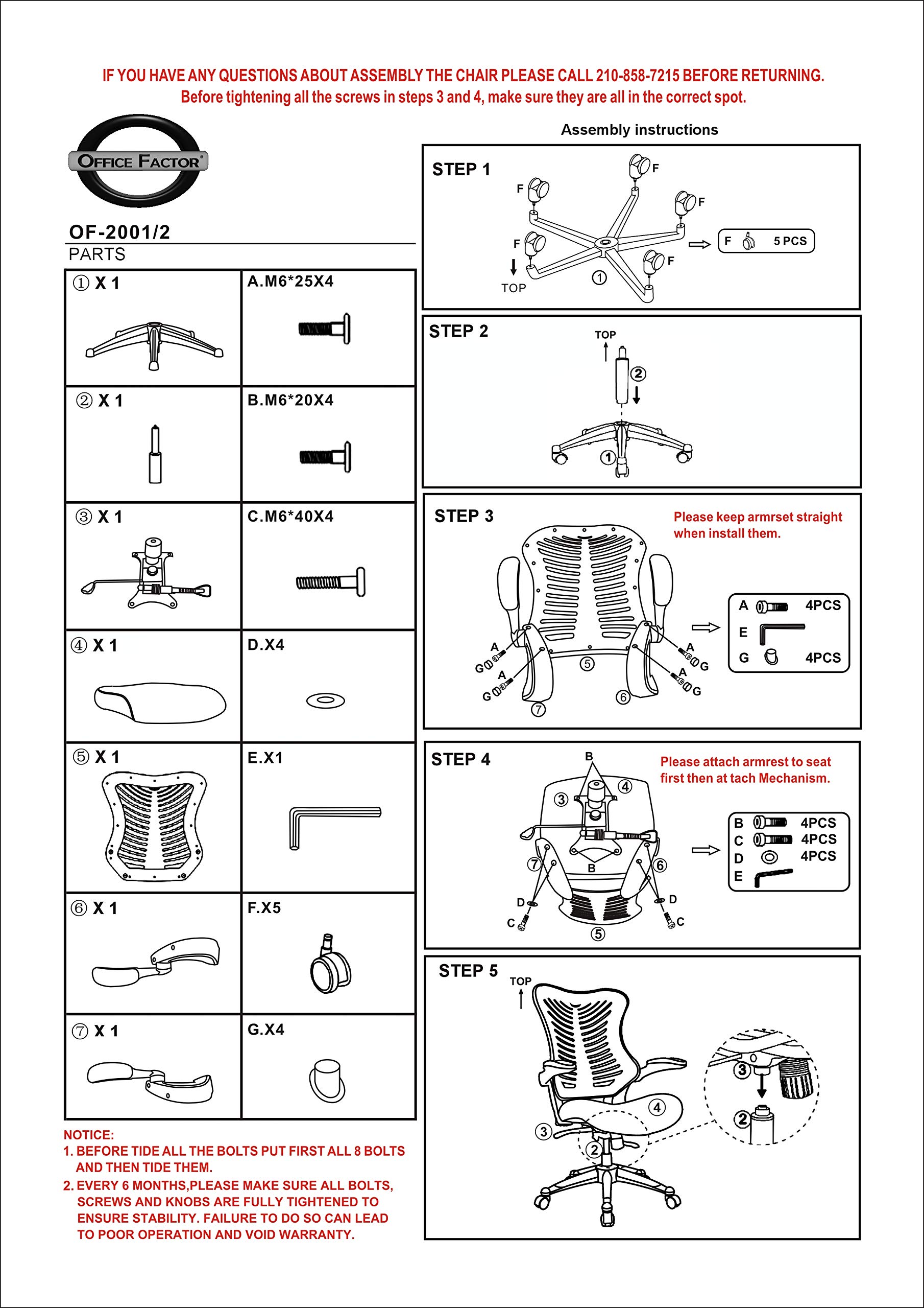 OFFICE FACTOR Burgundy Office Chair, Ergonomic, Lumbar Support, Adjustable Executive & Task Chair for Office/Conference Room. Thick Seat & Raisable Arm Rest, Mesh Back, 250 Lbs Rated