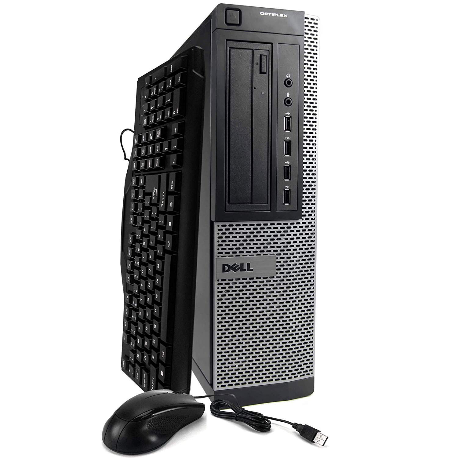 Dell Optiplex 9010 High Performance Flagship Business Desktop Computer, Intel Quad-Core i5, 16GB DDR3 RAM, 120GB Solid State Drive, DVD, Win 10 Pro (Renewed) (9010 16GB 120SSD)