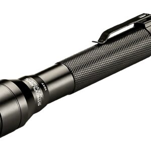 Streamlight 71701 Jr. F-Stop 250-Lumen Flood/Spot LED Flashlight with Alkaline Batteries, Black, Box