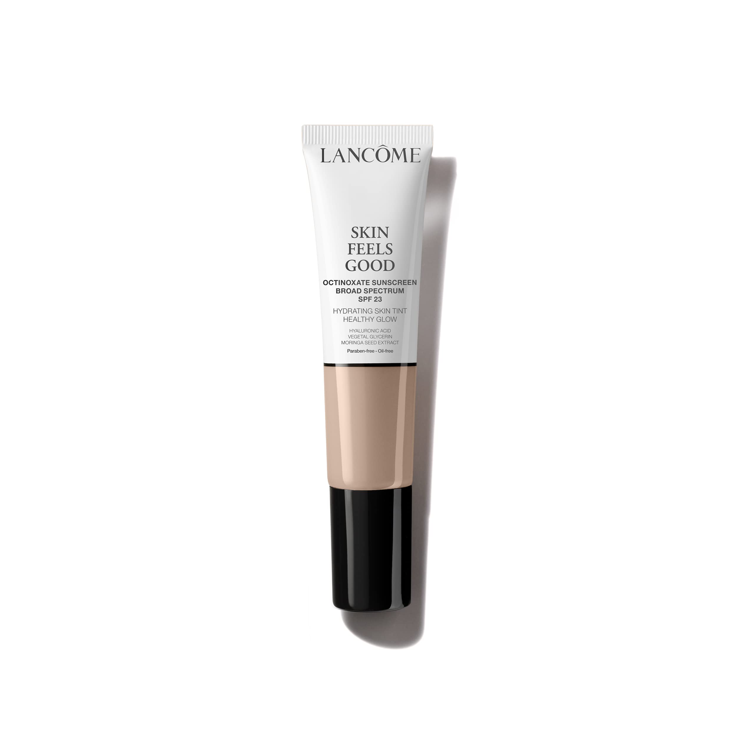 Lancôme Skin Feels Good Hydrating Tinted Moisturizer with SPF 23 - Oil-Free & Lightweight Foundation - Sheer Coverage with Healthy Glow Finish - 02C Natural Blond