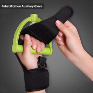 KIKIGOAL Finger Splint Brace Ability, Finger Gloves Brace Elderly Fist Stroke Hemiplegia Hand Training