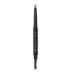 Eye Embrace Warm Betty: Light Gray Eyebrow Pencil – Waterproof, Double-Ended Automatic Angled Tip & Spoolie Brush, Cruelty-Free