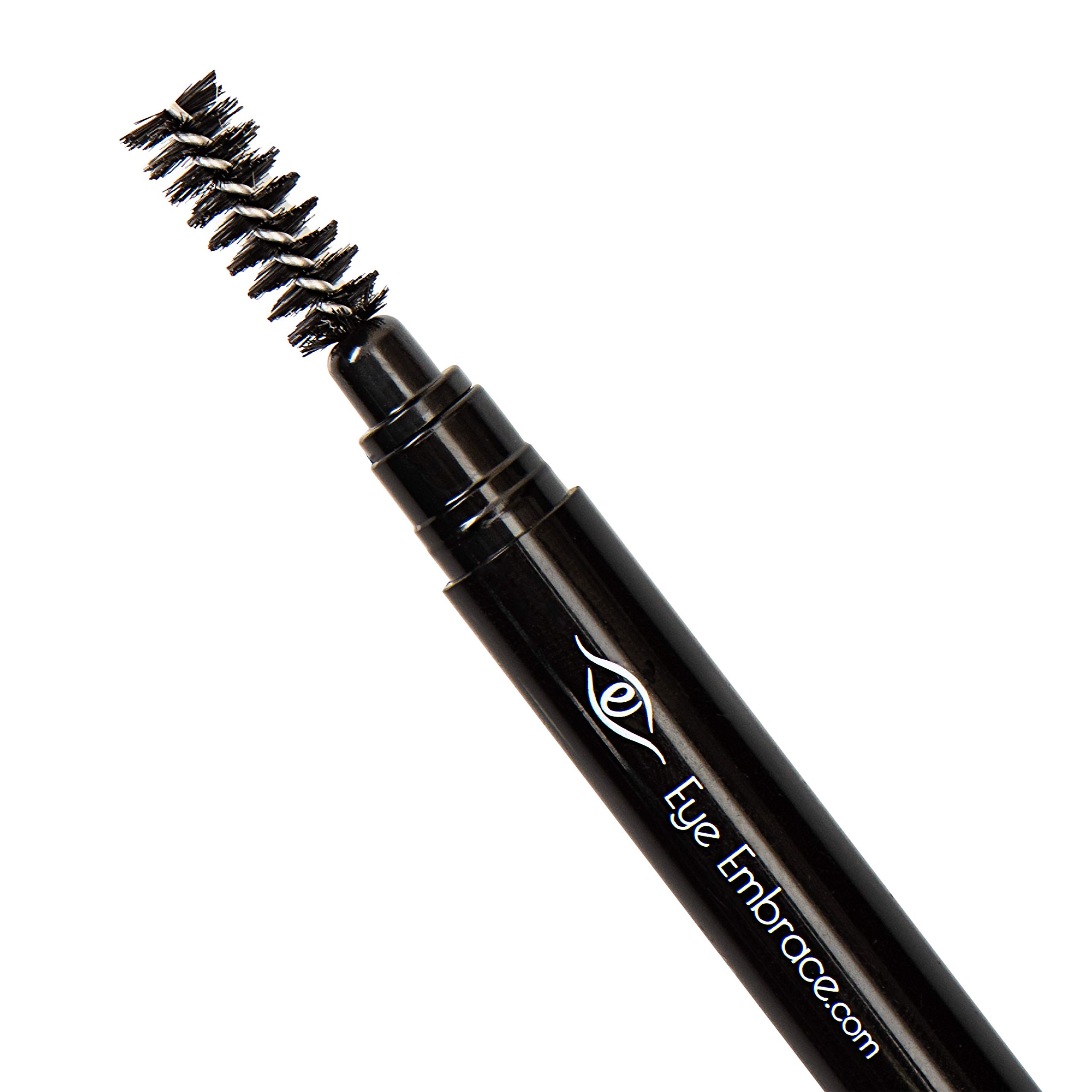 Eye Embrace Warm Betty: Light Gray Eyebrow Pencil – Waterproof, Double-Ended Automatic Angled Tip & Spoolie Brush, Cruelty-Free