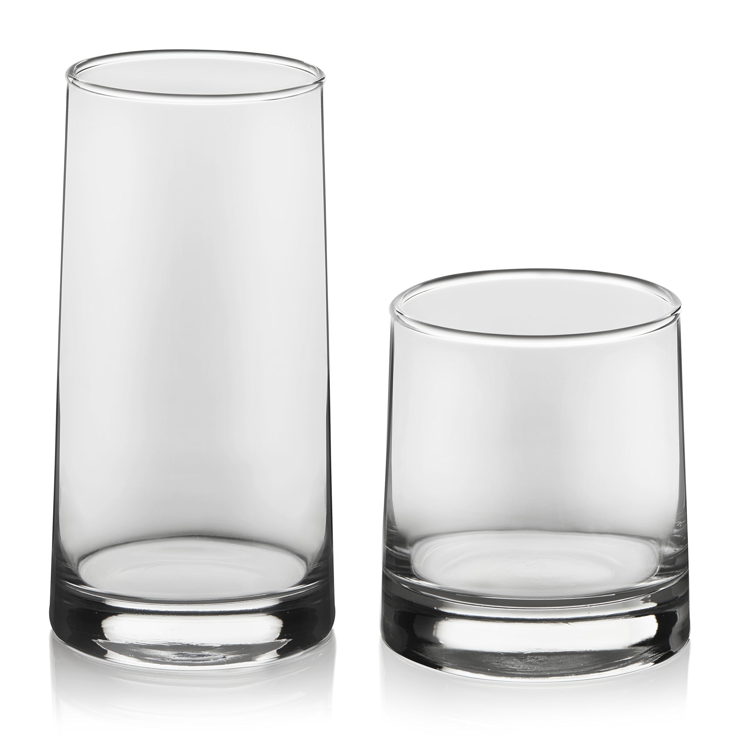 Libbey Cabos 16-Piece Tumbler and Rocks Glass Set