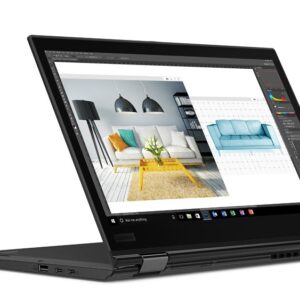 Lenovo 20LD001GUS Thinkpad X1 Yoga 20LD 14" Flip Design Notebook - Windows - Intel Core i5 1.6 GHz - 8 GB RAM - 256 GB SSD, Black