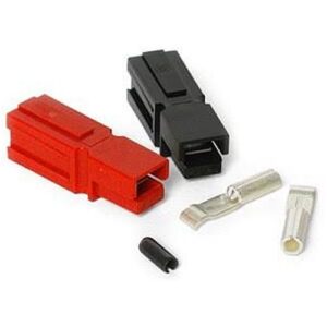 valley enterprises anderson powerpole connectors 15 amp unassembled red/black complete with roll pin (10 sets)