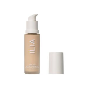 ilia - true skin serum foundation | non-comedogenic, cruelty-free, vegan, weightless feel, buildable coverage, safe for sensitive skin (tavarua sf2)