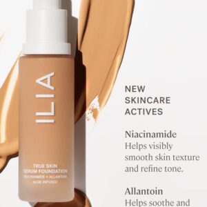 ILIA - True Skin Serum Foundation | Non-comedogenic, Cruelty-Free, Vegan, Weightless Feel, Buildable Coverage, Safe For Sensitive Skin (Tavarua SF2)