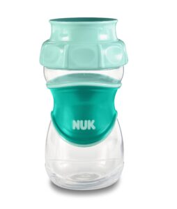 nuk everlast 360 sippy cup, green, 10oz 1pk