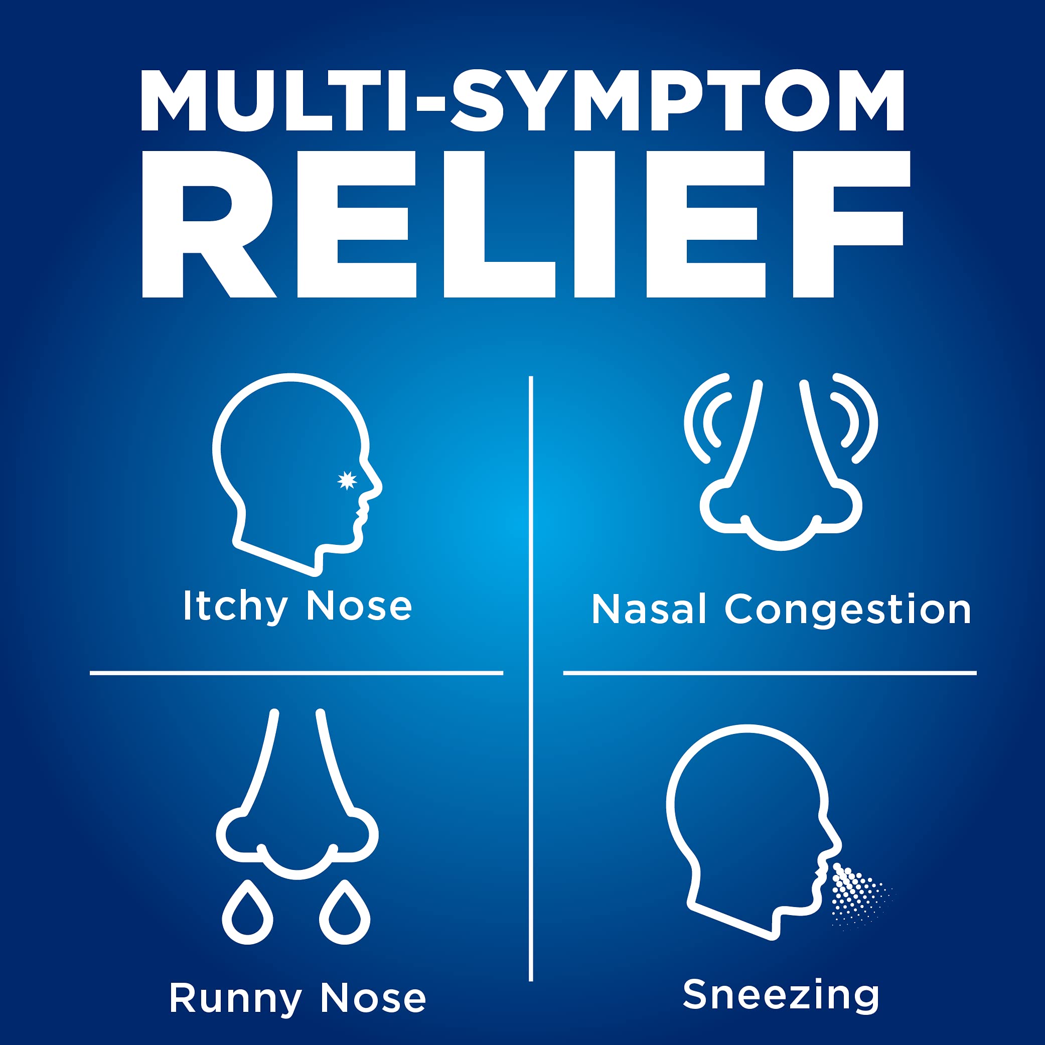 Amazon Basic Care 24 Hour Allergy Nasal Spray, Triamcinolone Acetonide 55 mcg per spray, Allergy Medicine, Non-Drowsy, 0.57 fl oz (Pack of 1)