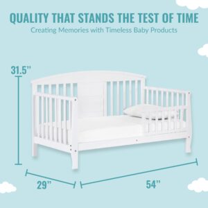 Dream On Me Dallas Toddler Day Bed, White (651-WHT)