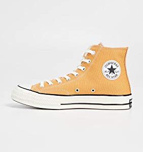 Converse Men's Chuck 70 Classic High Top Low Sneakers, Multicolour Sunflower Black Egret 721, US:5