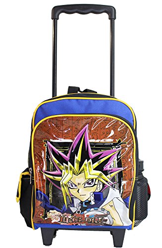 alwaysonroll New Yu Gi Oh King of Game Rolling Backpack (Yellow/Black)