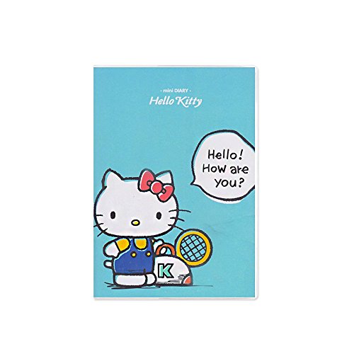 Sanrio Hello Kitty Sweet Kitty Small Diary Scheduler Planner (Blue)