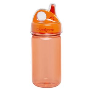 nalgene grip-n-gulp water bottles, leak proof sippy cup, durable, bpa and bps free, dishwasher safe, reusable and sustainable, 12 ounces