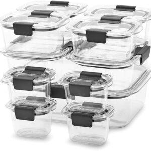 Rubbermaid Brilliance 22-piece Food Storage Container Set