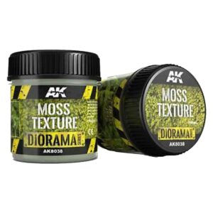 diorama series: moss texture acrylic 100ml bottle