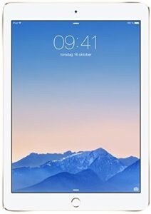 apple ipad air 2 mh1j2ll/a 9.7-inch, 128gb (gold) (renewed)