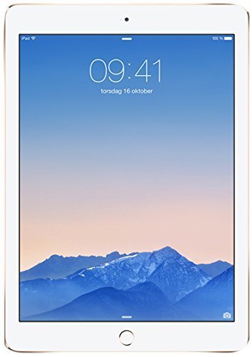 Apple iPad Air 2 MH1J2LL/A 9.7-Inch, 128GB (Gold) (Renewed)