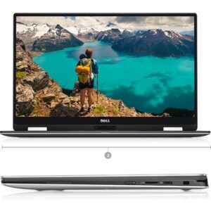 Newest Dell XPS 9365 QHD+ (3200 x 1800) Touch Screen 2-in-1 Laptop Notebook Convertible Tablet PC (Intel Core i7-7Y75, 16GB Ram, 512GB SSD, Camera, WiFi) Windows 10 (Renewed)