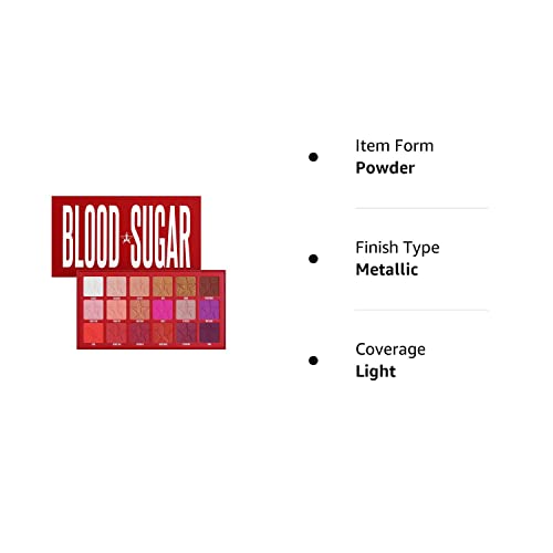 Jeffree Star Blood Sugar Palette Powder