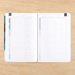 Erin Condren Designer Petite Planner - Wellness Log/Wellness Planner Achieve Health goals, Track Fitness, Sleep, Nutrition, Water Intake, Habits and More, 5.7"x8.25"