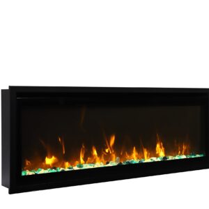 Remii Extra Slim Indoor/Outdoor Built-in Electric Fireplace - 35"