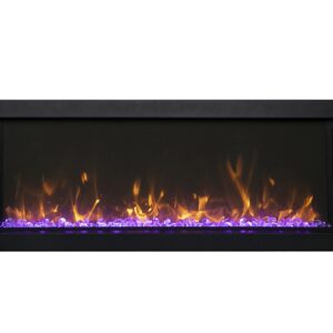 Remii Extra Slim Indoor/Outdoor Built-in Electric Fireplace - 35"