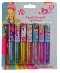 jojo siwa 7 pack flavored lip gloss