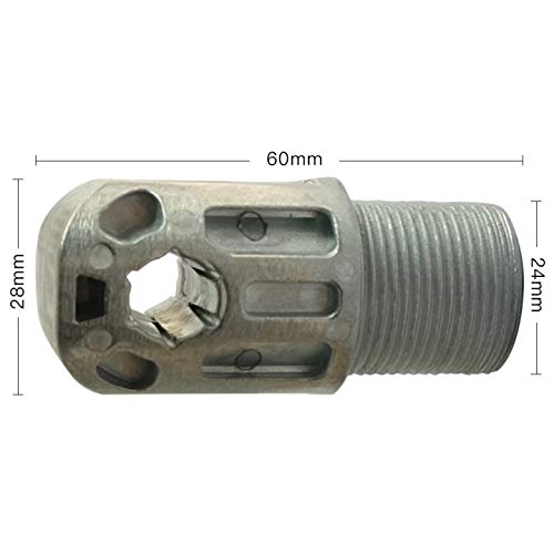 [Non-Universal] Okin Lift Chair Part Metal Connector only for DeltaDrive on End of Left Hand Threads Stroke Tube