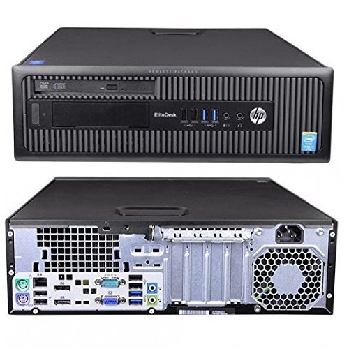 HP EliteDesk 800 G1 SFF Business High Performance Desktop Computer PC (Intel Core i5 4570 3.2G, 16GB RAM DDR3, 2TB HDD, DVD-ROM, HDMI, Windows 10 Pro) (Renewed) (16GB 2TB HDMI)