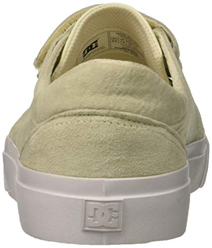 DC Women's Trase V LE Skate Shoe, Off White, 10.5B M US