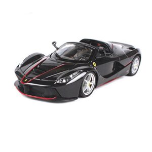 bburago ferrari laferrari f70 aperta black 1/24 diecast model car 26022