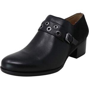 naturalizer delta black leather 9