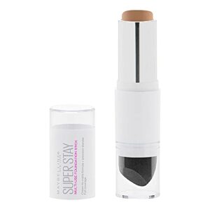 maybelline new york super stay foundation stick for normal to oily skin, toffee, 0.25 oz.