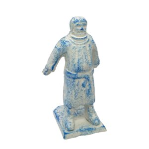 hold the doorstop hodor door stop cast iron (white & blue)