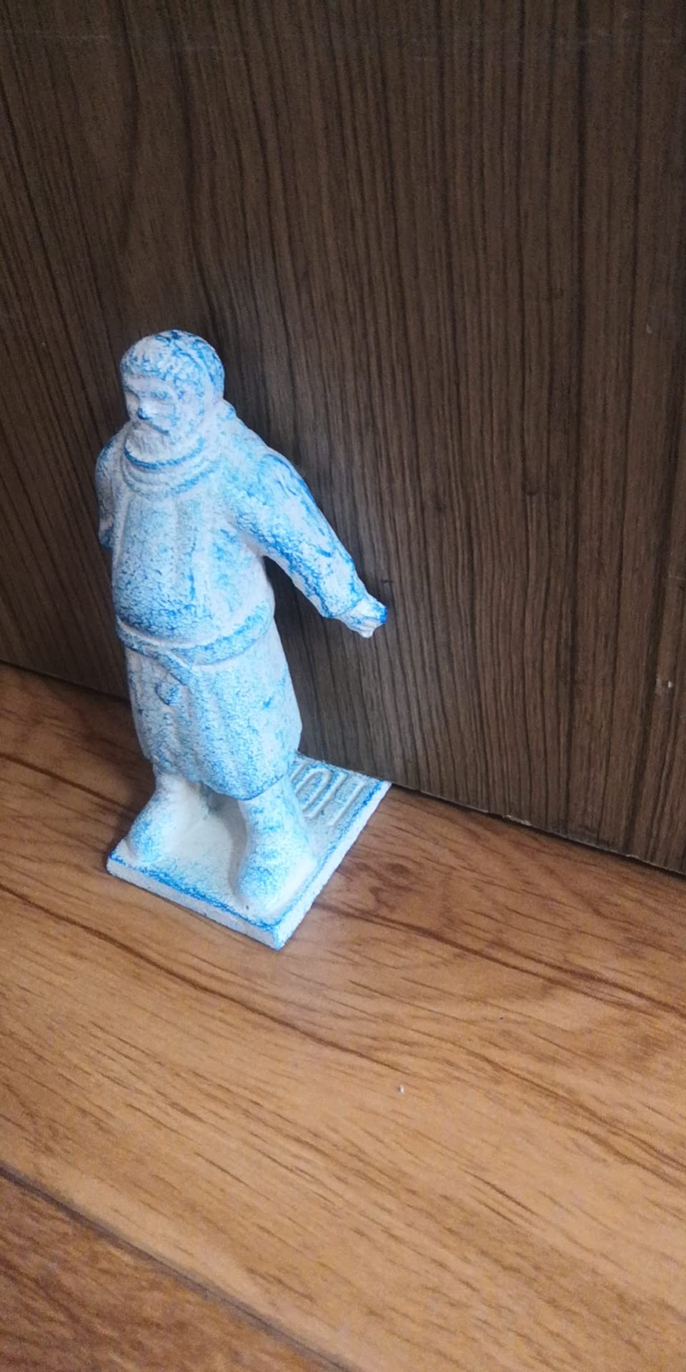 Hold The Doorstop Hodor Door Stop Cast Iron (White & Blue)