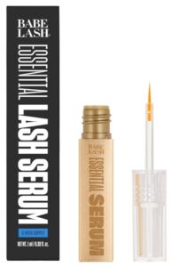 babe original lash serum - fuller & longer looking eyelashes, lash enhancing serum, for natural lashes and lash extensions, 1ml, starter supply…